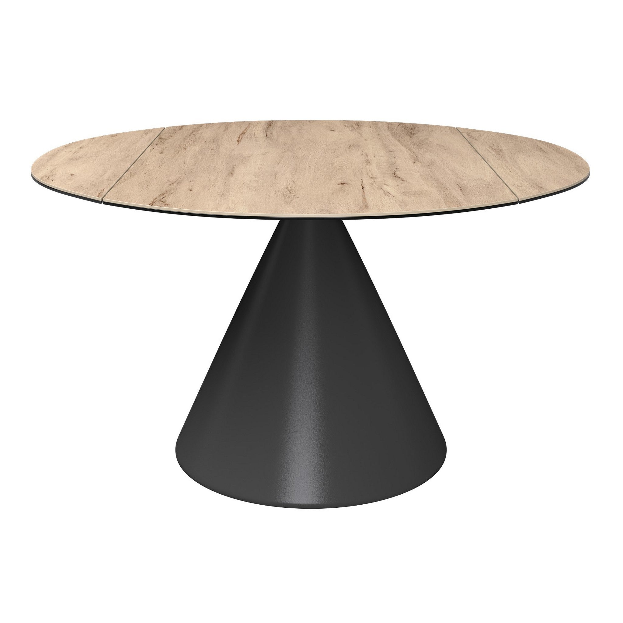 Alonso 135cm Round Ceramic Swivel Extending Dining Table – Torelli ...