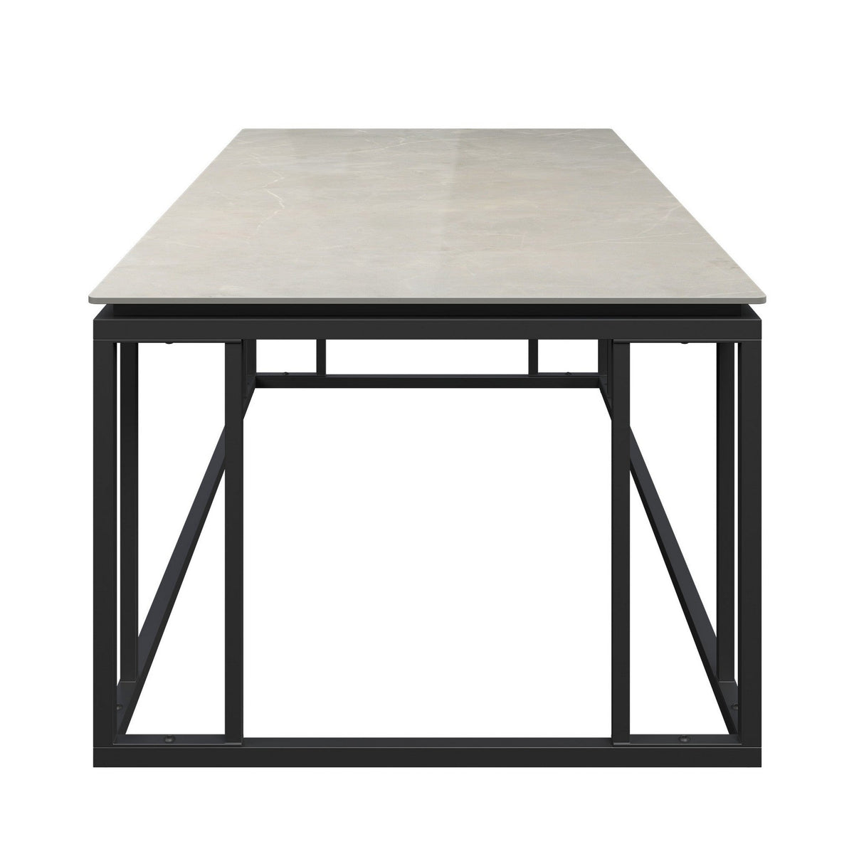 Capri Grey Ceramic Coffee Table – Torelli Furniture