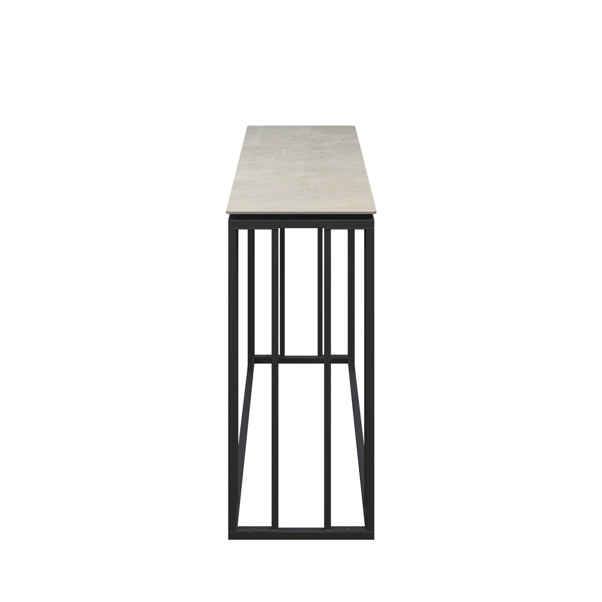 Capri Grey Ceramic Console Table – Torelli Furniture