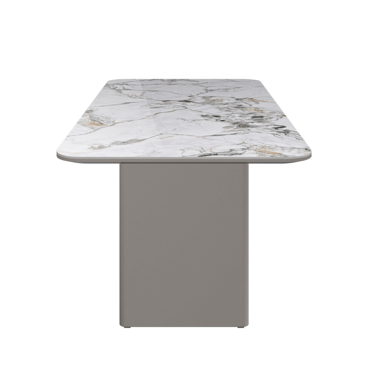 Milano 180cm Gloss White Ceramic Dining Table – Torelli Furniture