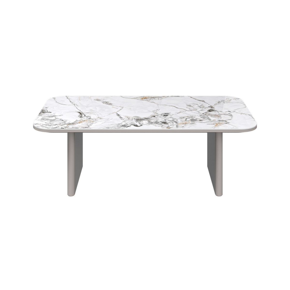 Milano Gloss White Ceramic Coffee Table – Torelli Furniture