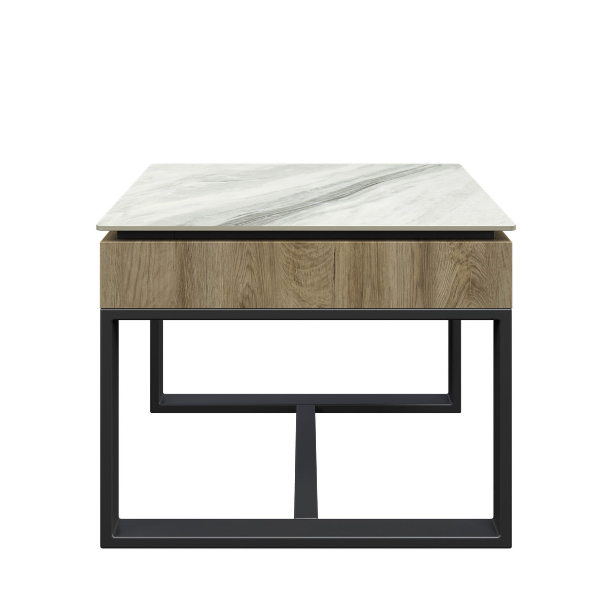 Monza White Ceramic Side Table – Torelli Furniture