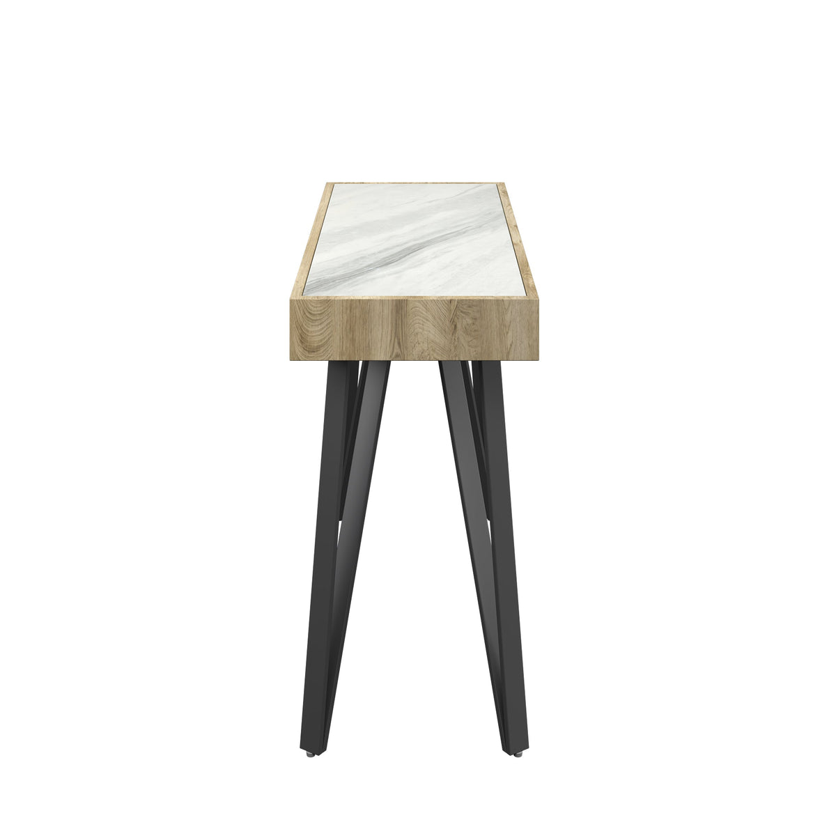 Viking White Ceramic Console Table – Torelli Furniture