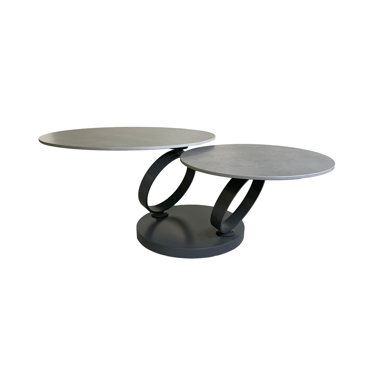 Olympia Matte Grey Ceramic Coffee Table – Torelli Furniture