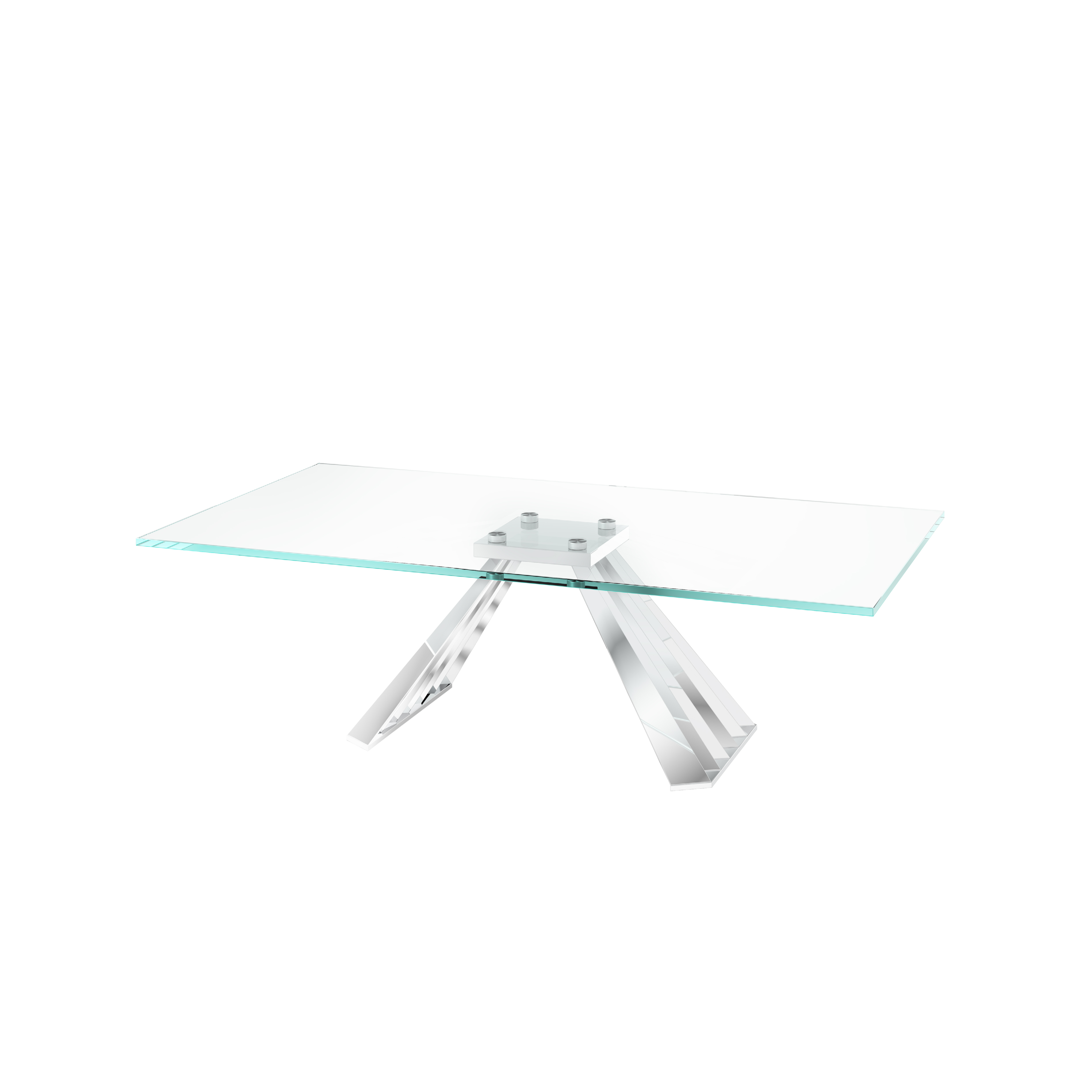Alvaro Clear Glass Coffee Table – Torelli Furniture